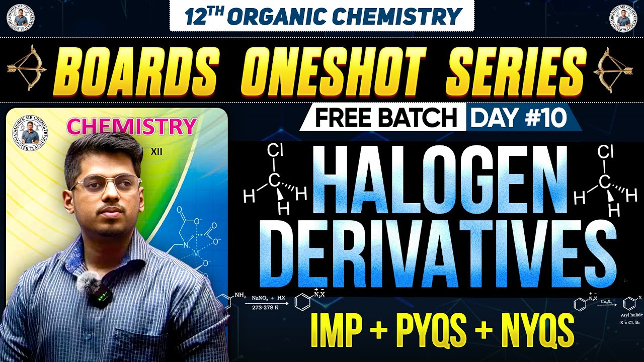 Understanding Halogen Derivatives: A Comprehensive Guide for Class 12 ...