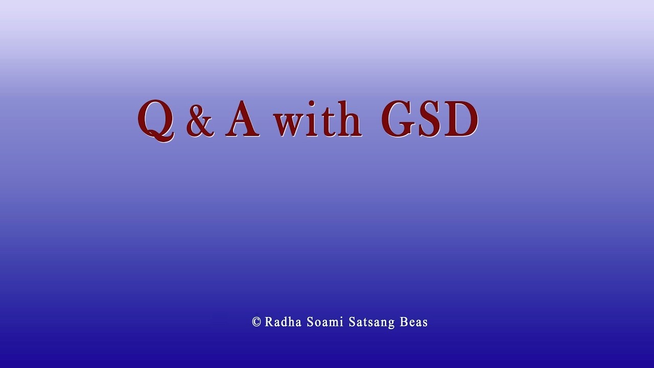 Q & A with GSD 151 with CC