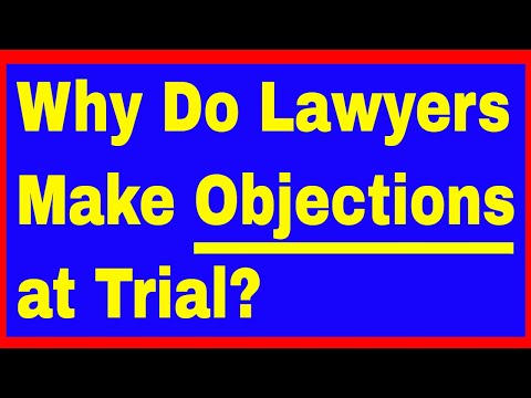 Why Do Lawyers Make OBJECTIONS at Trial & Deposition? New York Attorney Gerry Oginski Explains