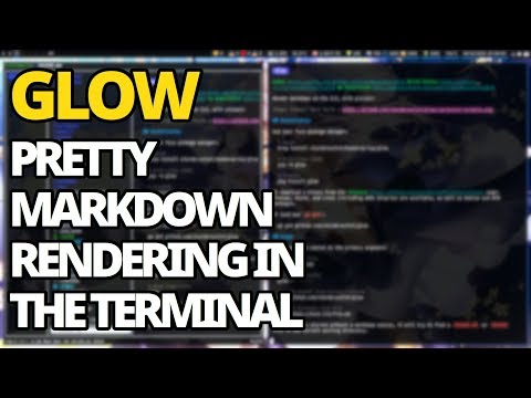 Glow: Pretty Markdown Rendering In The Terminal