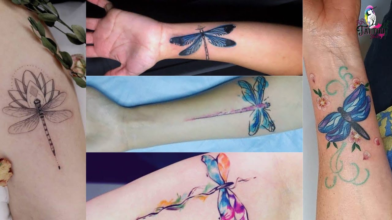 Dragonfly Tattoo Designs 2025 | Realistic Dragonfly Ink Art | tylish Dragonfly Tattoo