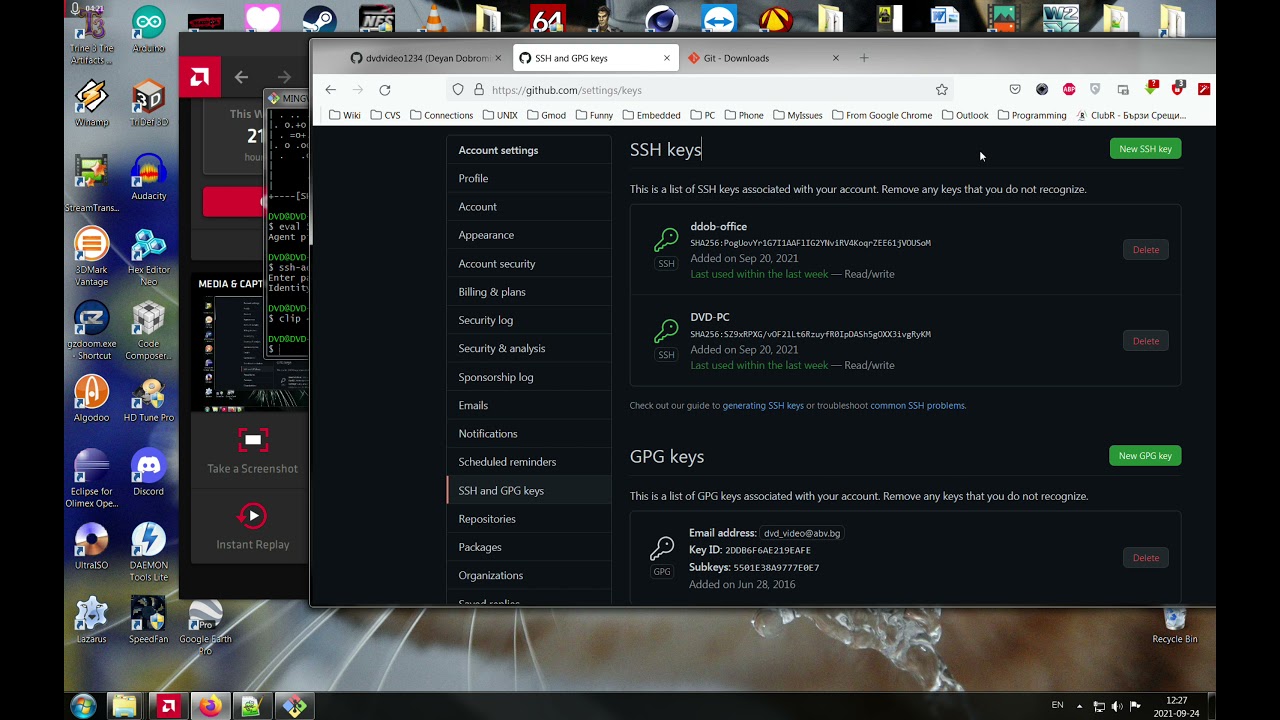How to adapt the new github workflow using tortoise git for windows