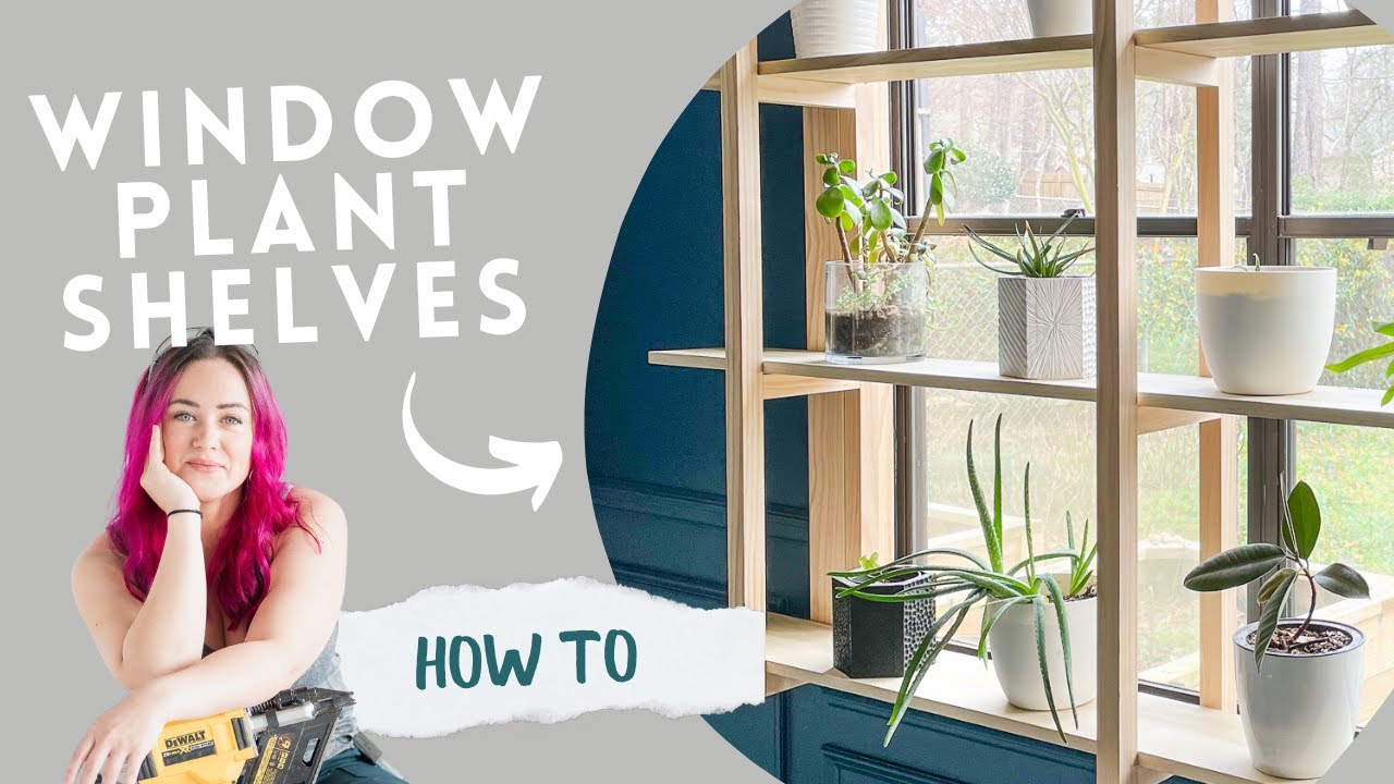 DIY Window Plant Shelves: The Ultimate Greenery Hack!