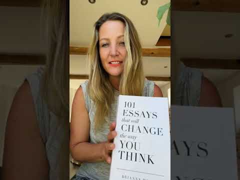 101 Essays That Will Change The Way You Think | Brianna Wiest | Self-help Book Review by shelf help.