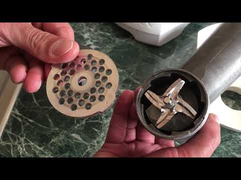 How to assemble a meat grinder, Moulinex meat grinder