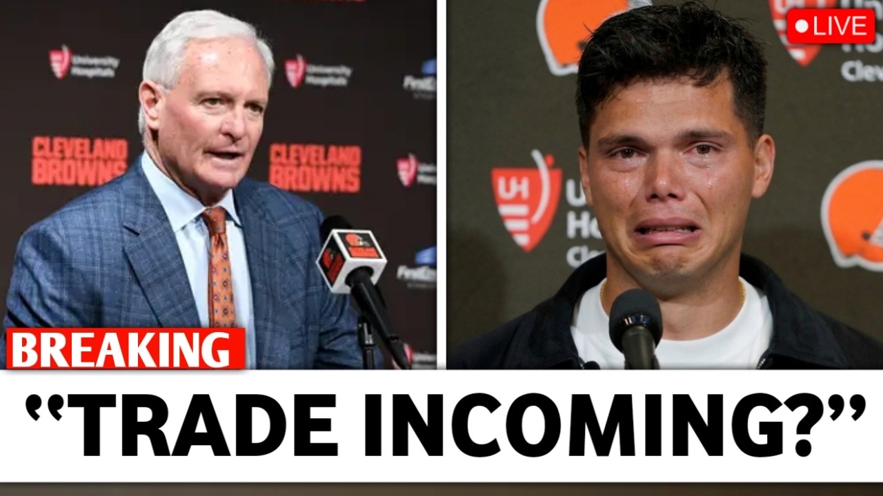 DILLON GABRIEL ON THE WAY OUT?! BROWNS COACH SENDS SILENT MESSAGE