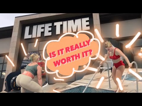 SPENDING A DAY AT A $200 A MONTH GYM | LifeTime Fitness: is it really worth it?