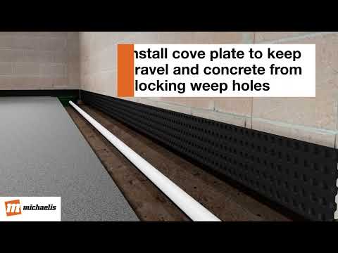 Michaelis Crawlspace Basement Waterproofing & French Drain 121922