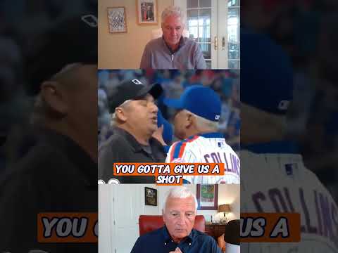 Terry Collins & Tom Hallion view the Ass In The Jackpot Mets ejection for the 1st time ever