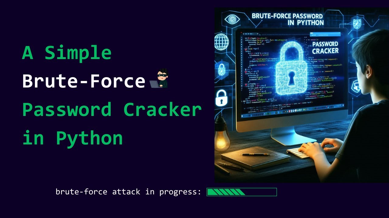 Cybersecurity Basics: Exploring Brute-Force Attacks with Python | Educational Only