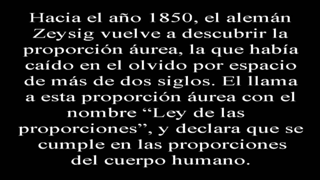 la proporcionalidad en el cuerpo humano