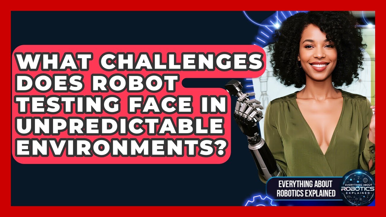 What Challenges Does Robot Testing Face In Unpredictable Environments?