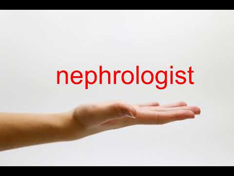 How to Pronounce nephrologist - American English