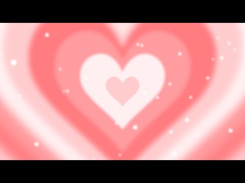 4K 1 Hour Y2K Aesthetic Aura Pink Heart Tunnel Screensaver Background Video Lightning Mood Light