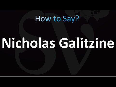 How to Pronounce Nicholas Galitzine (correctly!)