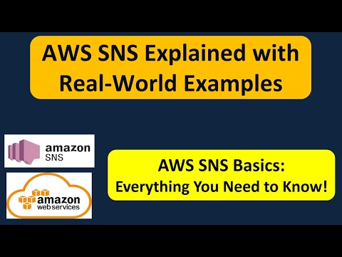 AWS SNS Explained with Real-World Examples 🌍 | AWS SNS Basics: Everything You Need to Know! 📚