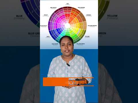color wheel matching #colorwheel #colormatching #color #blousematching #match #abisilksarees #silk