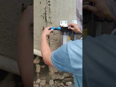 3 STAGE WATER FILTER INSTALLATION ( DeepWell Water Treatment)