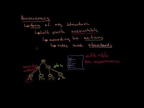 Bureaucracy In Organizations