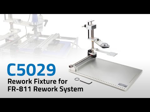 HAKKO C5029 Handpiece Rework Fixture for the FR-811 SMD Rework System — Video by American Hakko