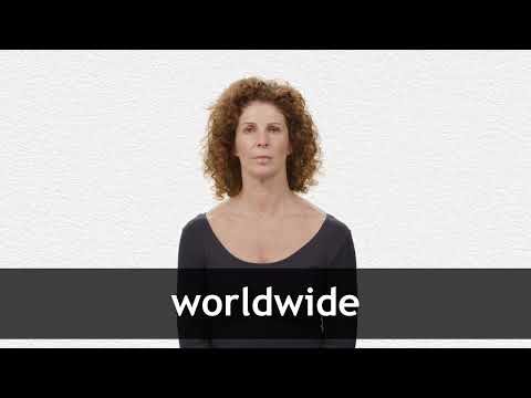 How to pronounce WORLDWIDE in American English