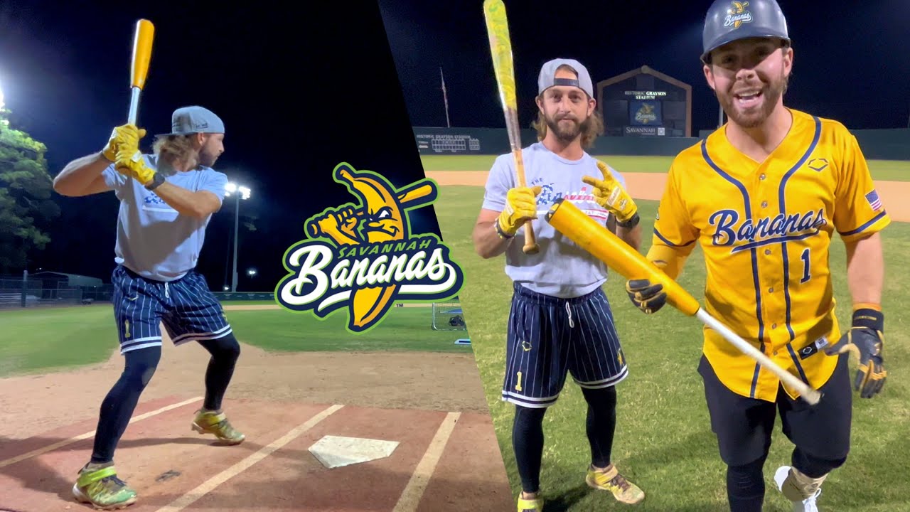 1v1 BANANABALL | Bat Bros vs. @TheSavannahBananas
