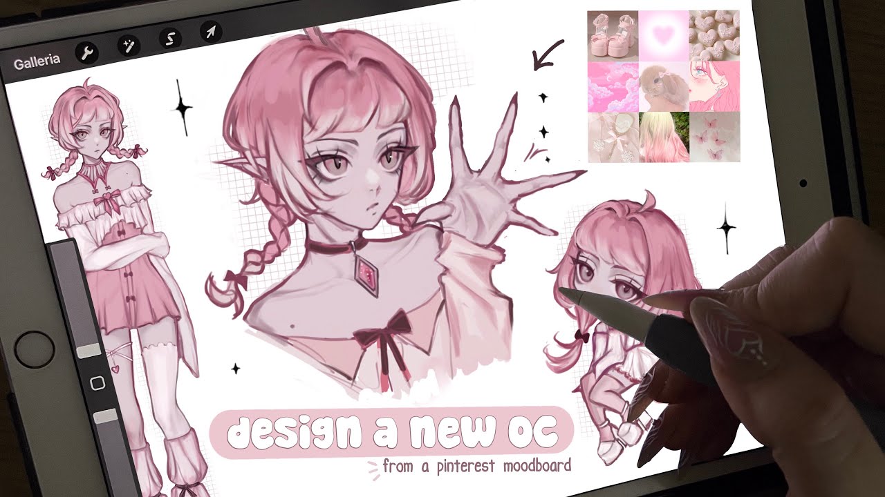 draw with me ✦ full procreate process [real time + chill music]
