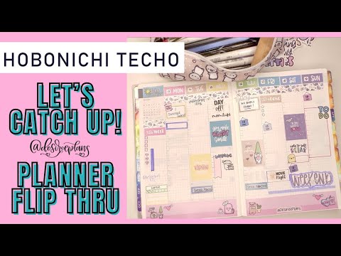NEW! PLANNER FLIP THRU AKA CATCH UP WITH ME | HOBONICHI COUSIN | 2023 A5 PLANNER