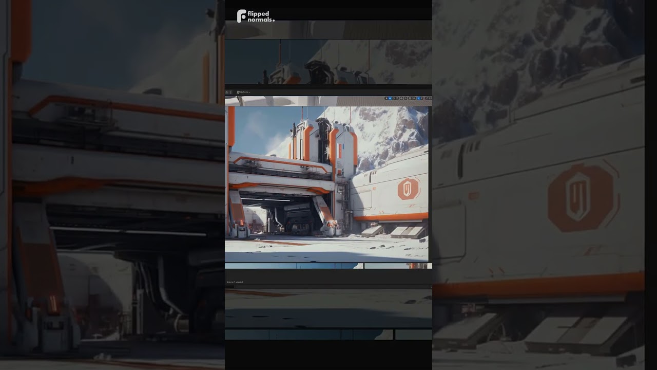 50% OFF 🖤 NEW TUTORIAL - Creating Sci-Fi Environments for Games