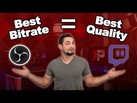 Best Bitrate Settings for STREAMING | Better Quality Stream | Keep More Viewers!