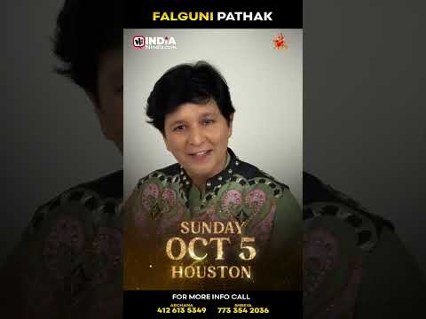 Falguni Pathak Navratri Garba in Houston on Oct 05, 2025 at Gujarati ...