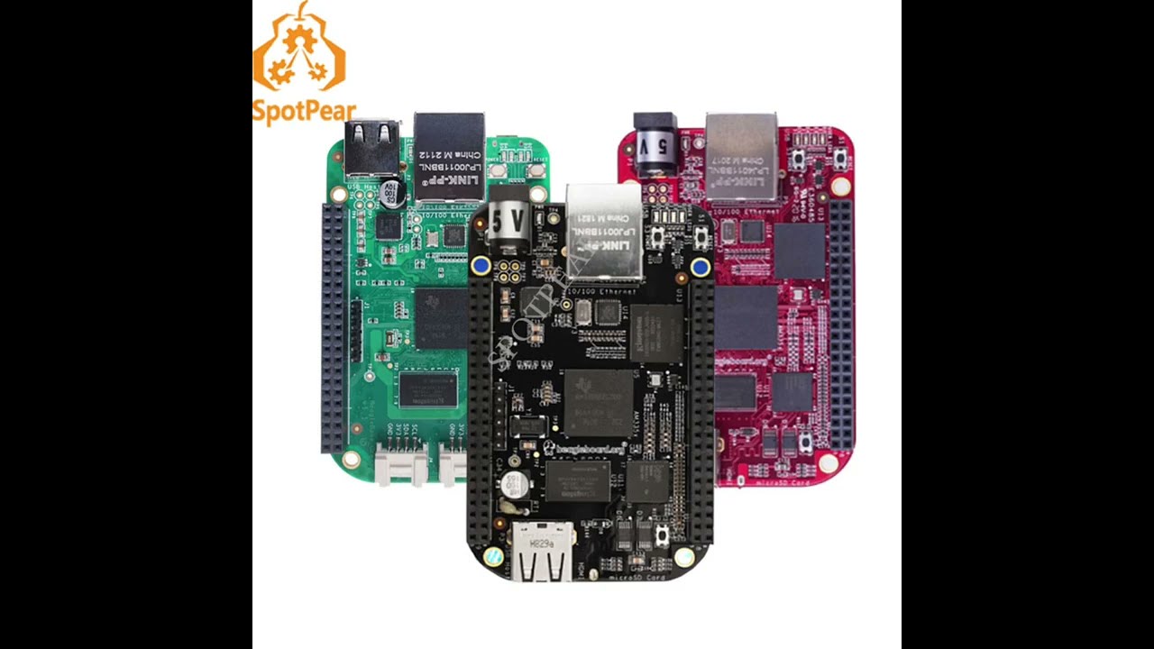 Spotpear BeagleBone BB Black Industrial Version/C Version/Green Version AM3358 Development board