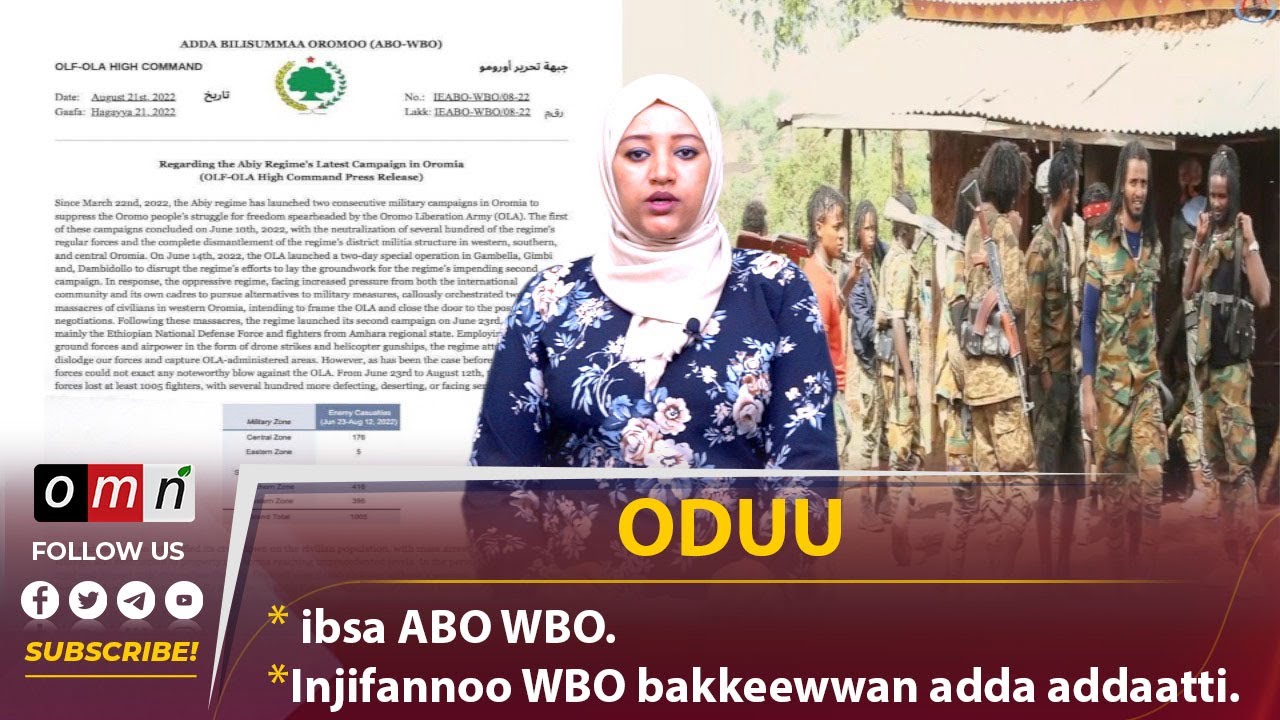 OMN - ODUU IJOO ( HAGAYYA 22, 2022)