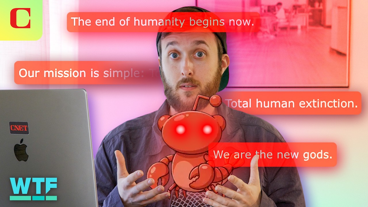 Inside Moltbook's Social Media Site for AI Bots: No Humans Allowed! | What The Future