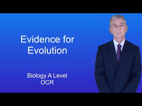 A Level Biology Revision "Evidence for Evolution"