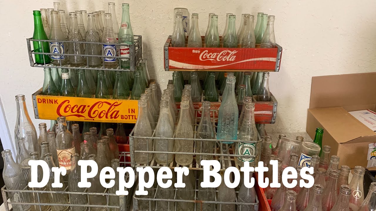 How Much are Dr Pepper Bottles Worth / I Bought a Bottle Collection to Sell on eBay
