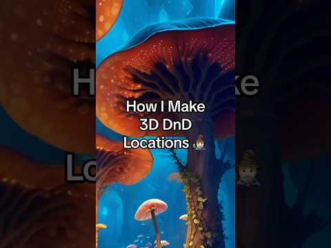 How To Make 3D Locations for your DnD Campaigns (Pt. 1) #dnd #3d #aiart #dungeonmaster #fypシ゚