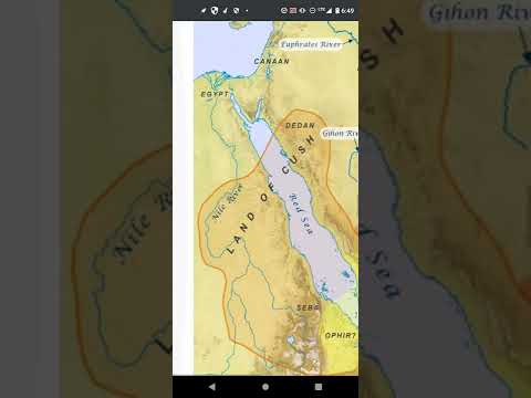 History & Location: the Pison & the Gihon...the two bodies of water in GENESIS 2:10-13...