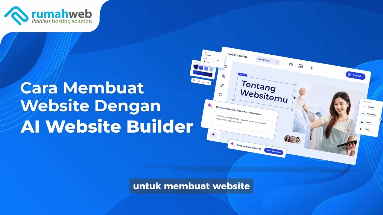 AI Website Builder Video 1 : Cara Membuat Website with AI