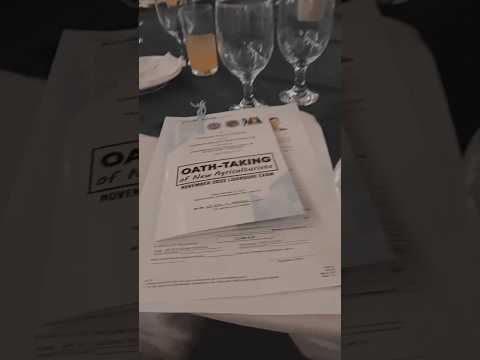 Licensed Agriculturist Oath Taking in Cebu
