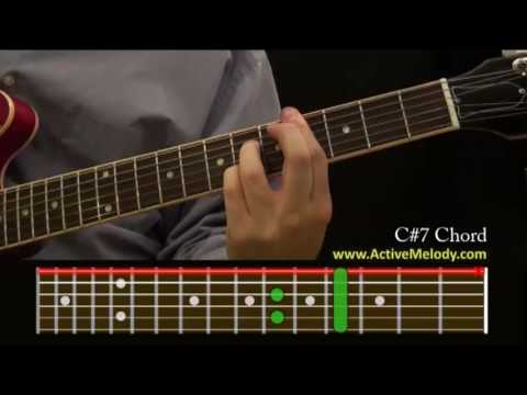 How To Play a C#7 (Sharp) Chord On The Guitar