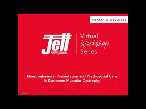 Community Webinar Series 2020: Neurobehavioral and Psychosocial Care for DMD