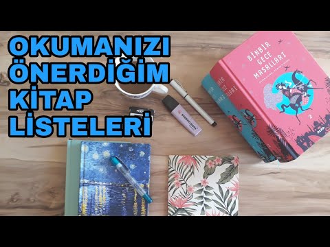 Okuma Listesi, Kitap Önerisi ve Kitap Günlüklerim