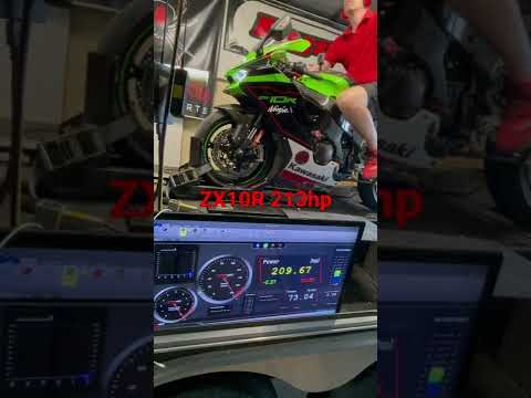 ZX10R 2024 213hp Dyno