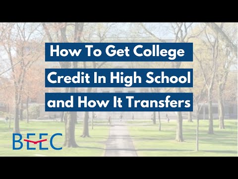 How to Get College Credit in High School and How it Transfers