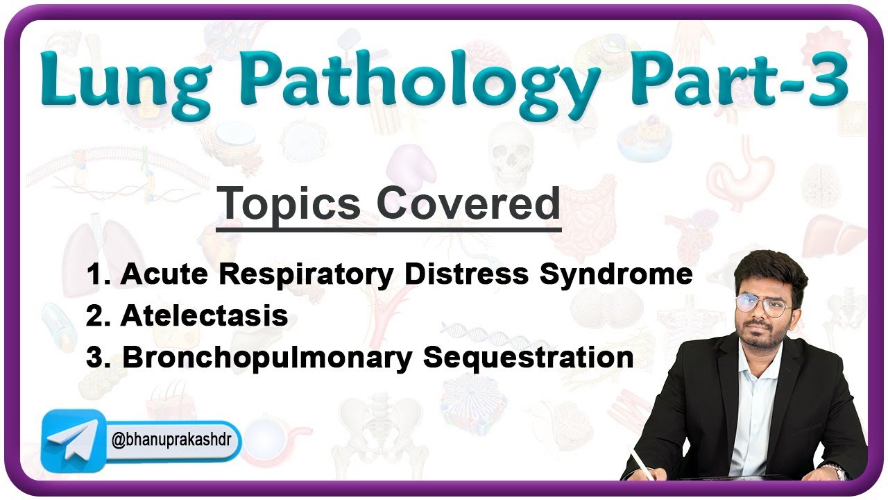Lung Pathology (Part - 3) : ARDS, Atelectasis, Bronchopulmonary sequestration 🫁🫁🫁
