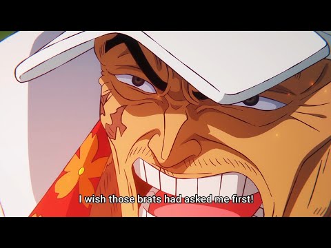 Emperor Luffy is Acknowledged & Feared by Admiral Akainu & CP0 (English Sub)