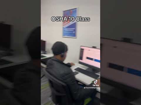#OSHA 10 Class #welding #welder