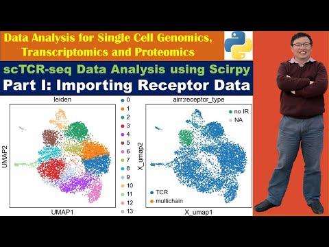 scTCR-seq Data Analysis using Scirpy: Part I, Importing Receptor Data