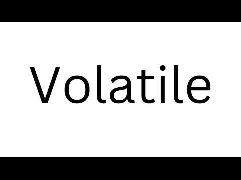 How to Pronounce Volatile Correctly?